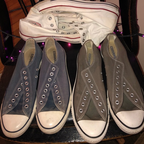 Converse | Shoes | Lot Of Converse Beaters Szs 1 2x1s | Poshmark